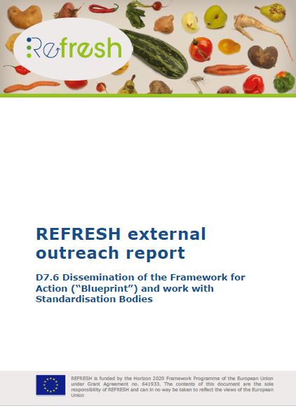 REFRESH External Outreach Report | Ecologic Institute